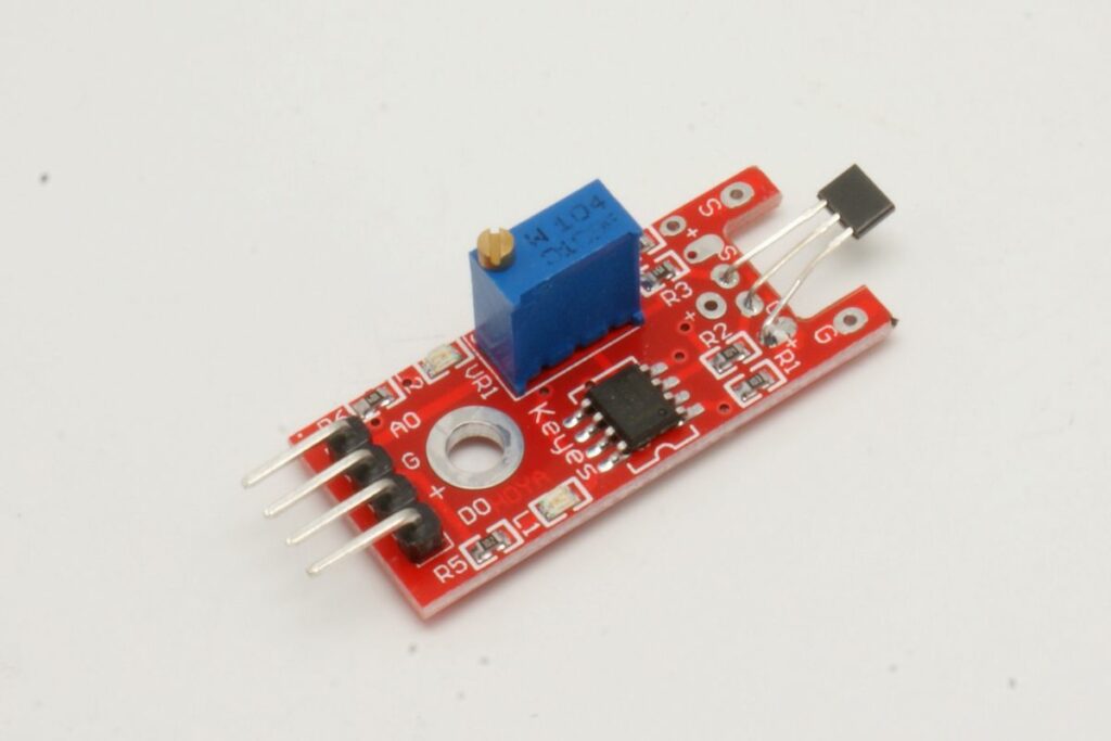 【產品/介紹】KY-024 線性磁力霍爾數位類比雙輸出感測器 | KY-024 Linear Hall Effect Sensor - 台灣樹莓派