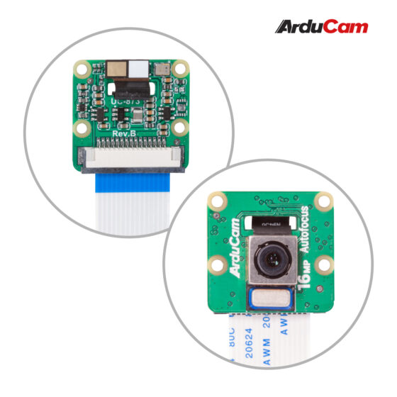 Arducam IMX519 Autofocus Camera Module for Raspberry Pi | 自動對焦相機模組 - 台灣樹莓派
