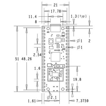 Raspberry Pi Pico WH 開發板(已銲排針) | Pico Board | RP2040 - 台灣樹莓派